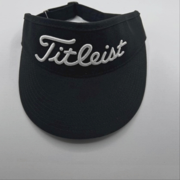 Titleist | Accessories | Titleist Black Visor | Poshmark
